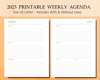 3 Ring Planner - Etsy