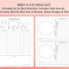 Printable Birding Journal - Etsy
