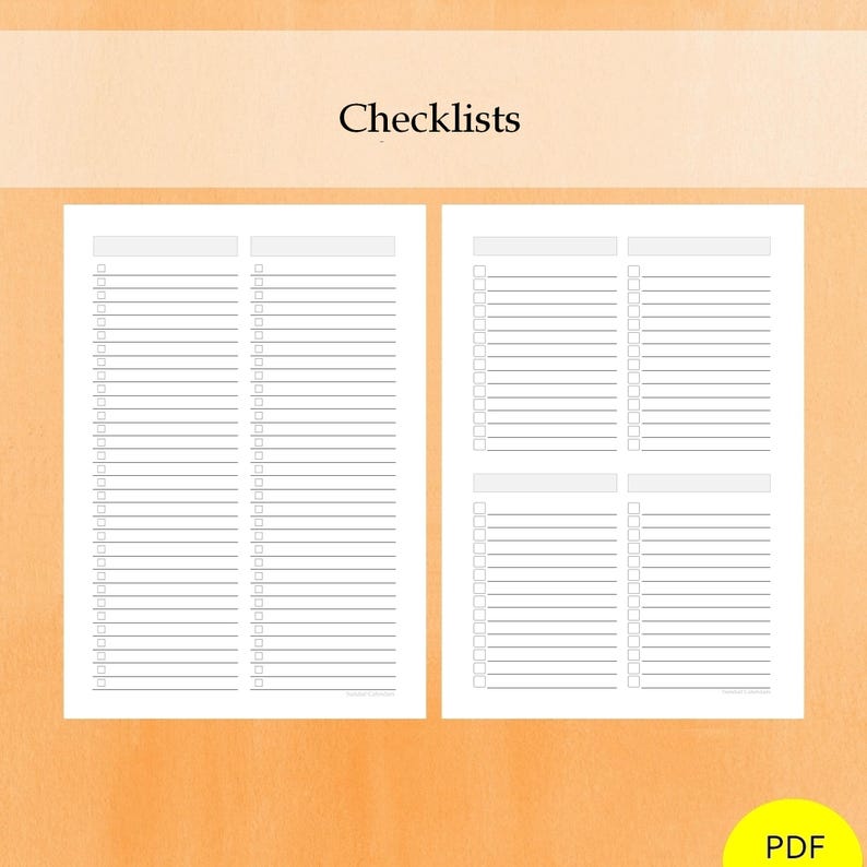 2025 Agenda Printable Planner Calendar Bundle. Weekly View, Yearly ...