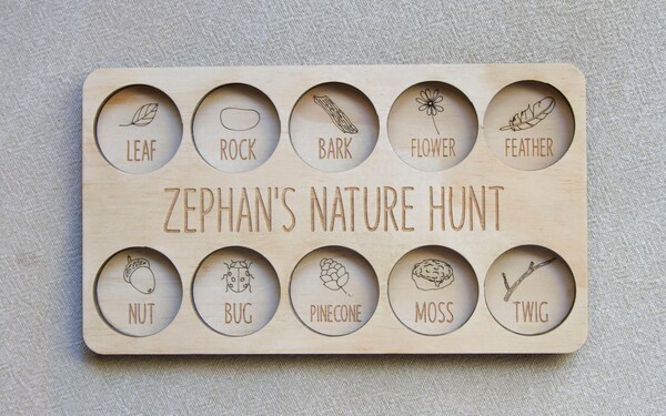 Nature Color Wheel Nature Scavenger Hunt Nature Study - Etsy Canada