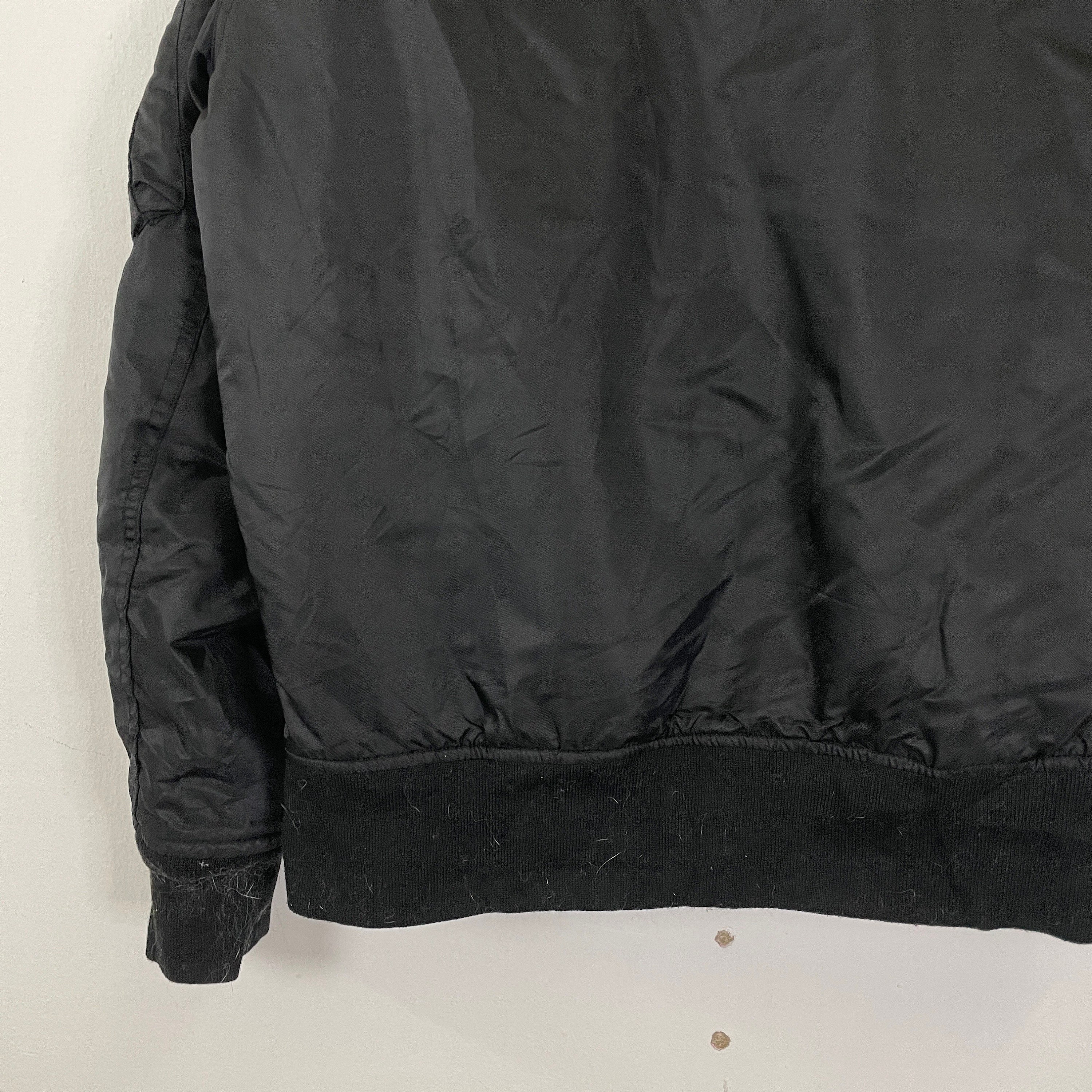 Vintage Back Number Bomber Jacket Vintage Back Number Zipper Ups Bomber ...