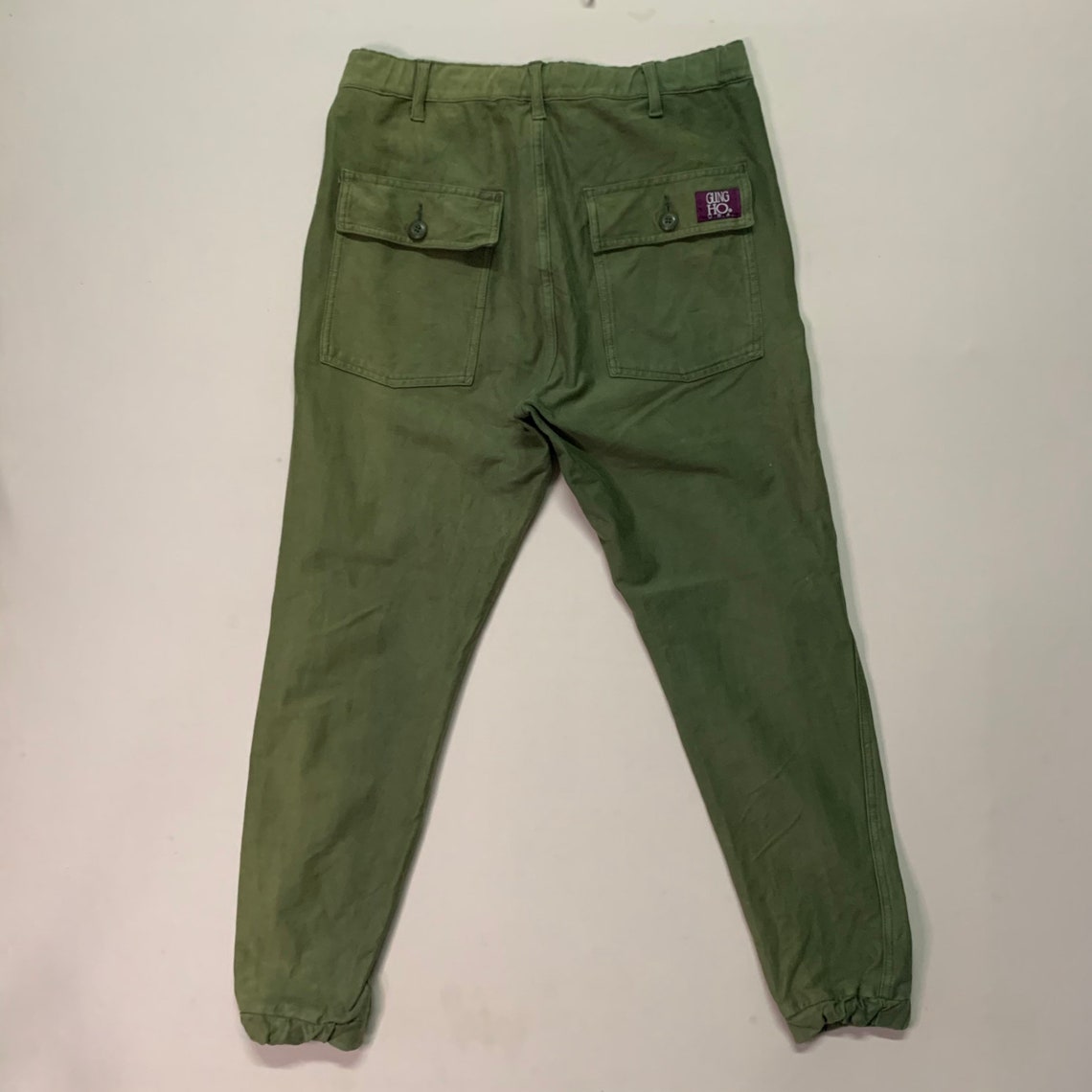 Vintage Gung Ho Military Jogger Pants Vintage Gung Ho Designer | Etsy