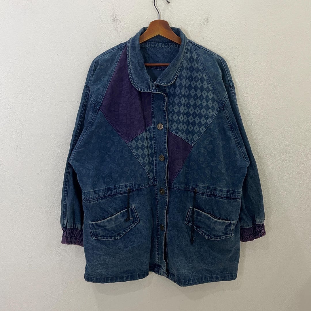 Vintage Japanese Designer Denim Jacket Vintage Japanese Brand Denim ...