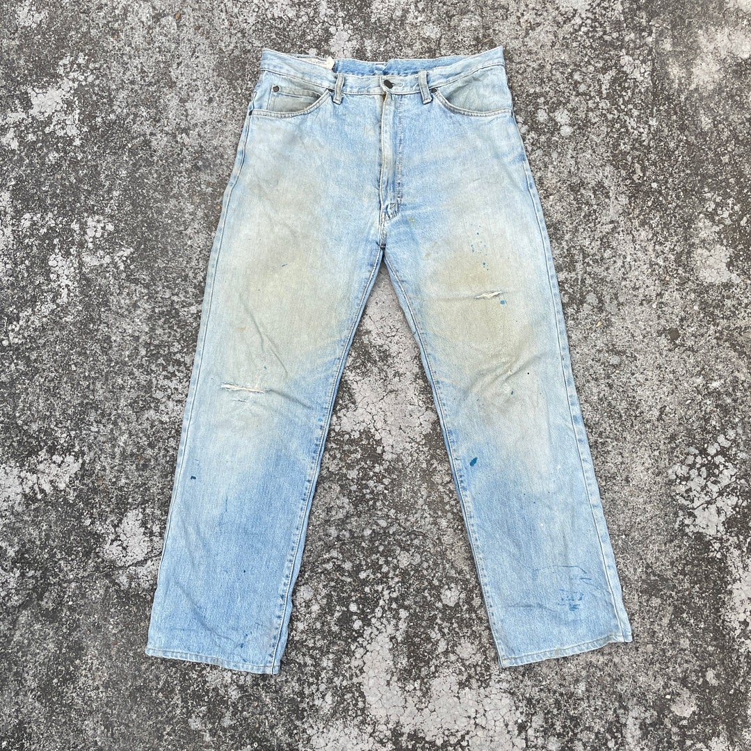Vintage Bobson Denim Jeans Vintage Bobson Distressed Denim Vintage ...