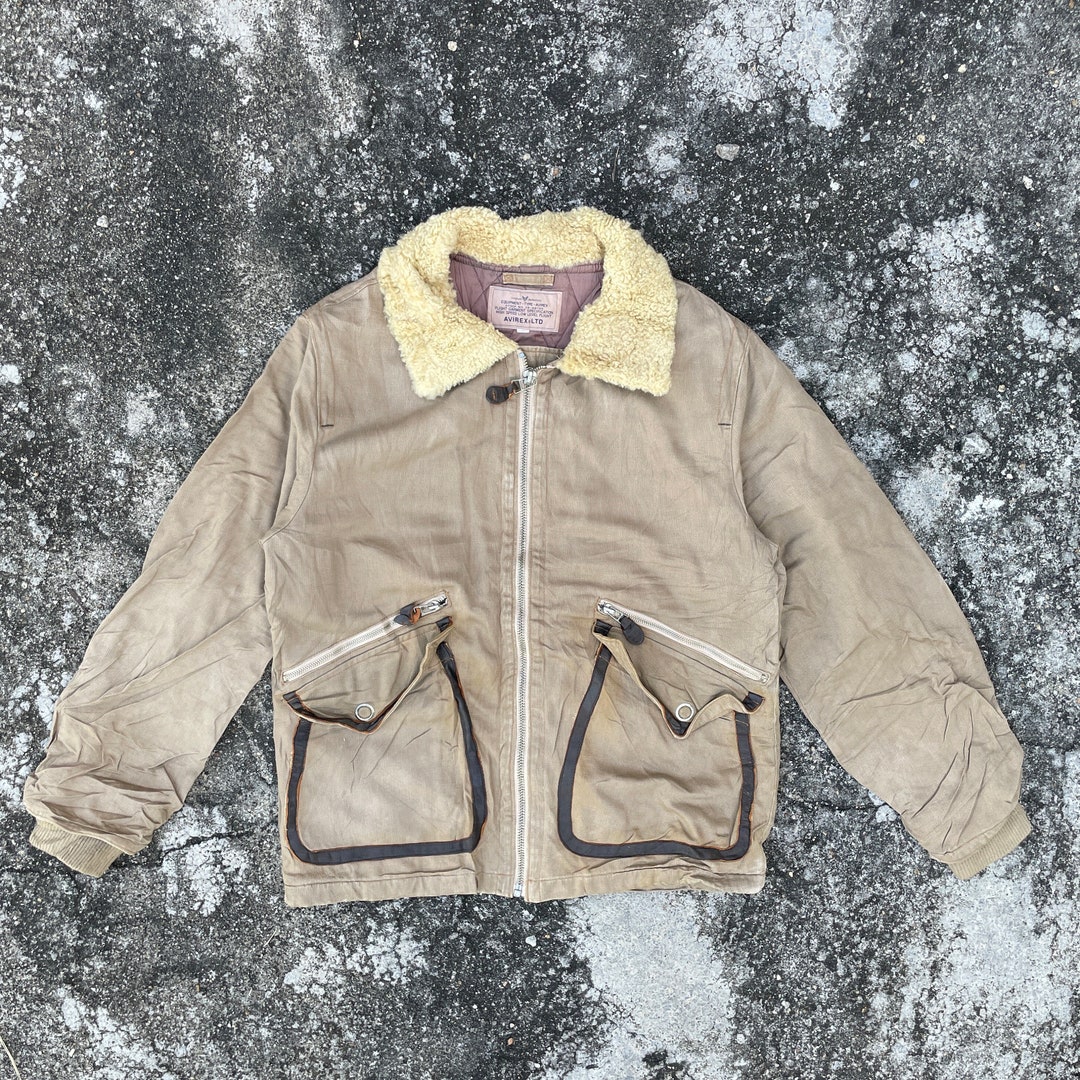 Vintage Avirex Flight Garment Jacket Vintage Avirex Flight Garment ...