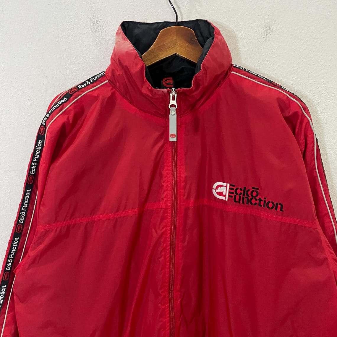 Vintage Ecko Function Faded Jacket Vintage Ecko Function Faded Zipper ...