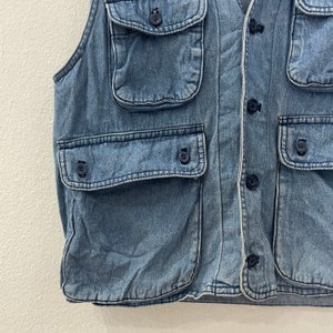Vintage Painter Casual Vest Vintage Painter Casual Tactical Multipocket ...