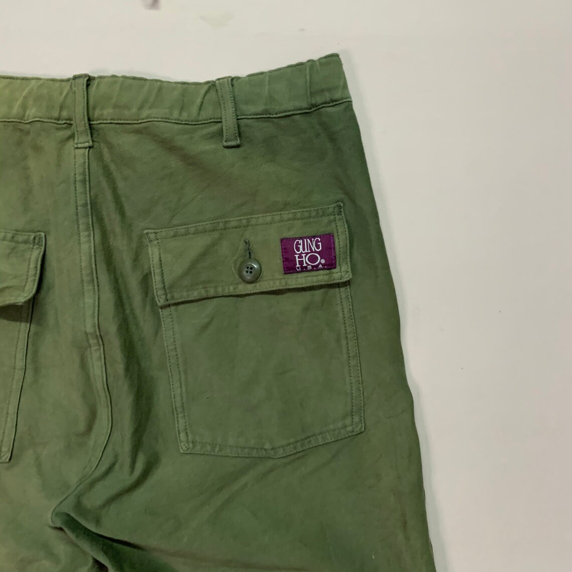 Vintage Gung Ho Military Jogger Pants Vintage Gung Ho Designer | Etsy