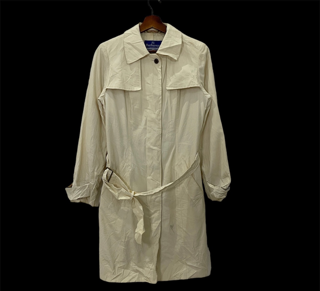 Vintage 90s Burberrys Blue Label Trench Coat Vintage 90s Burberrys ...