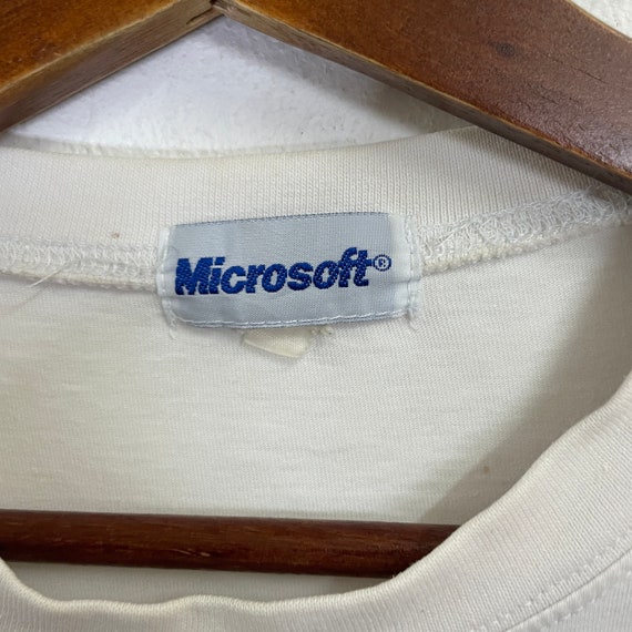Vintage Microsoft Tee Vintage Microsoft Big Logo Tee … - Gem