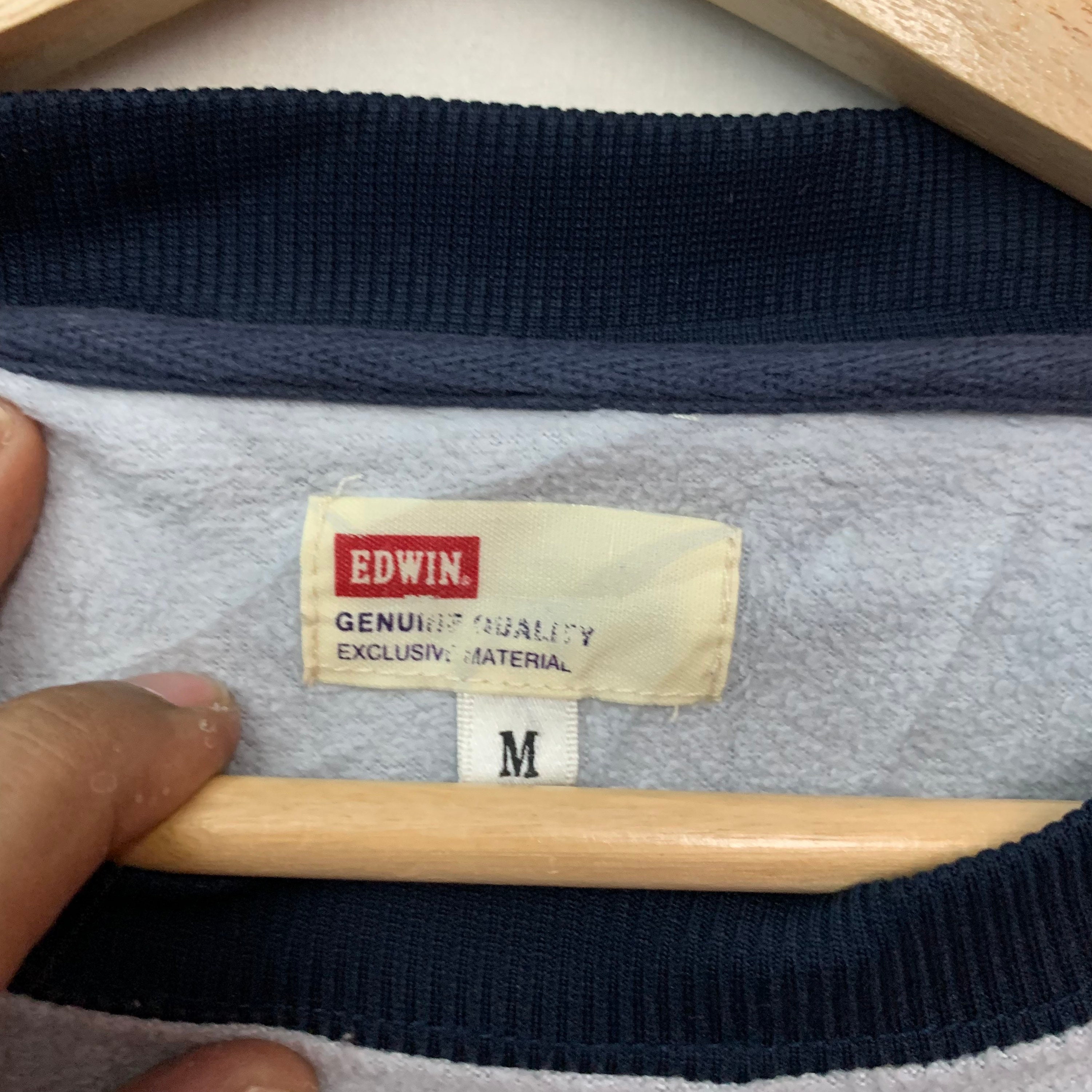 Vintage Edwin 90s Edwin Tee Vintage 90s Edwin Embroidery Small - Etsy UK