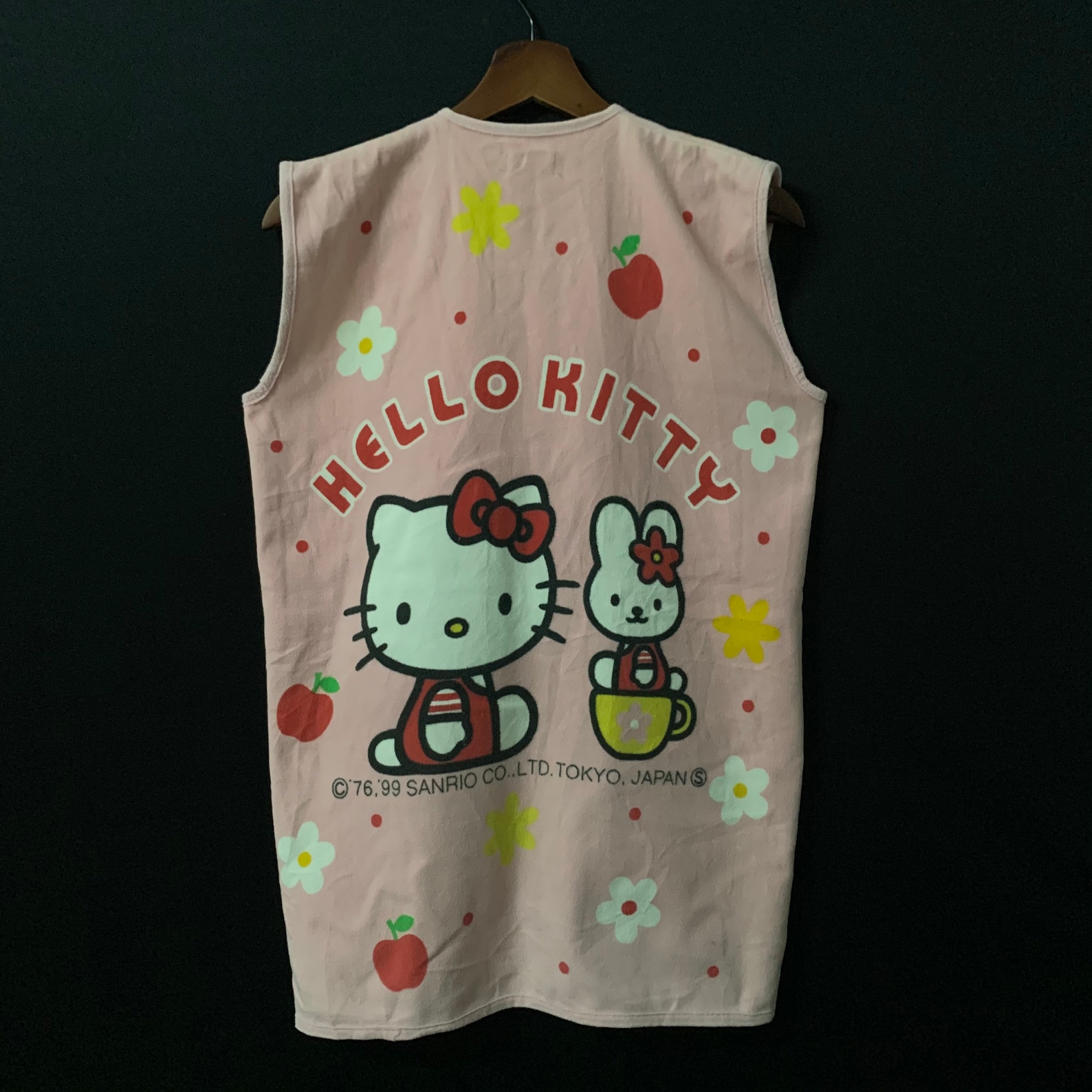 Vintage Hello Kitty Vest Vintage Hellow Kitty Zipper Ups Vest - Etsy UK