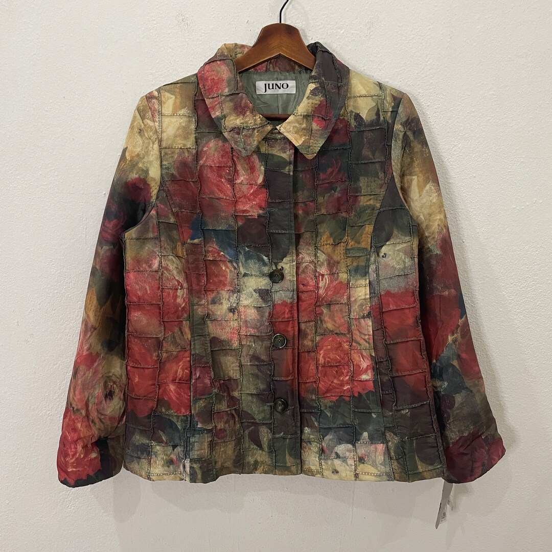 Vintage Juno Luxury Jacket Vintage Juno Flower Motive Luxury Jacket ...