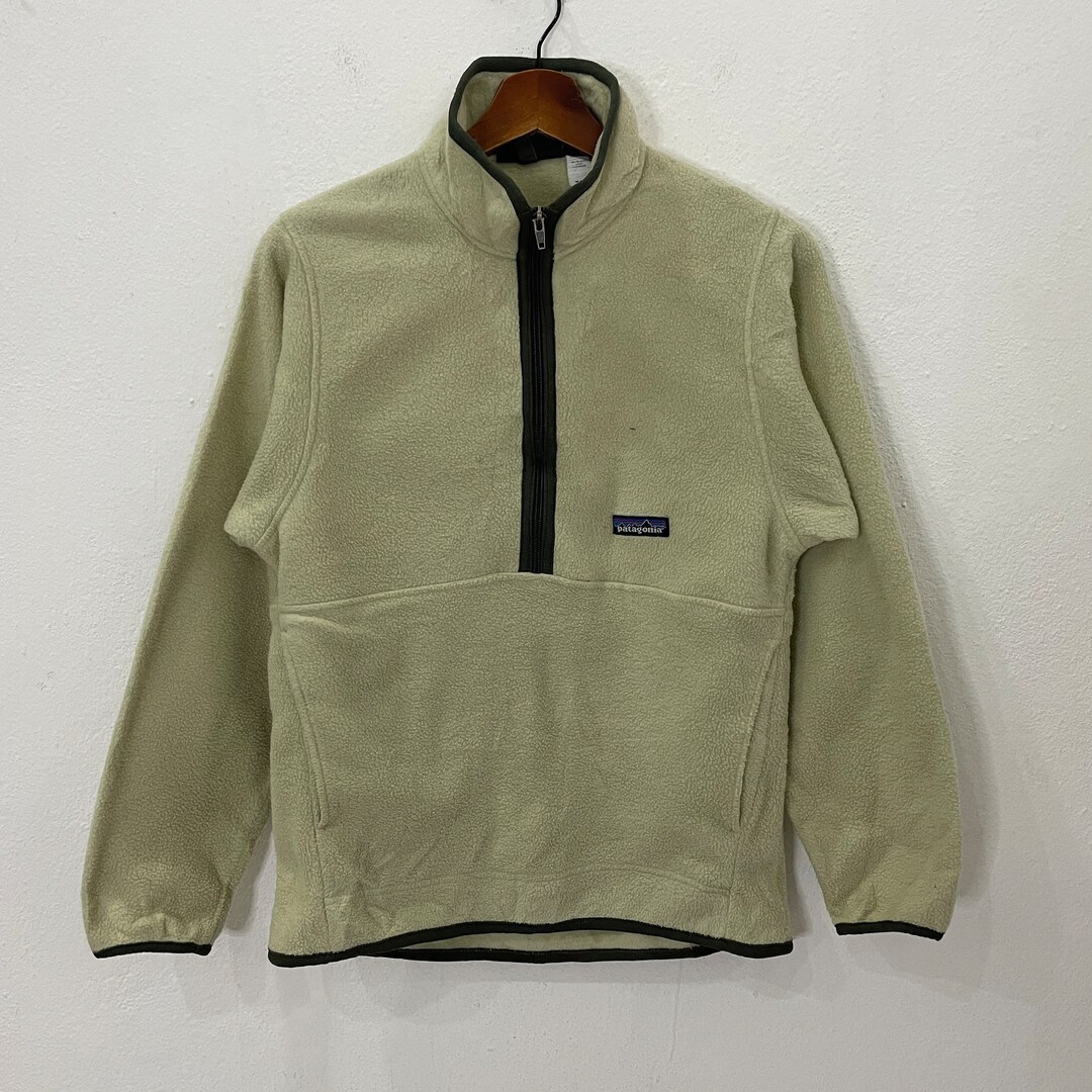 Vintage Patagonia Jacket Vintage Patagonia Half Zipper Jacket Size S - Etsy