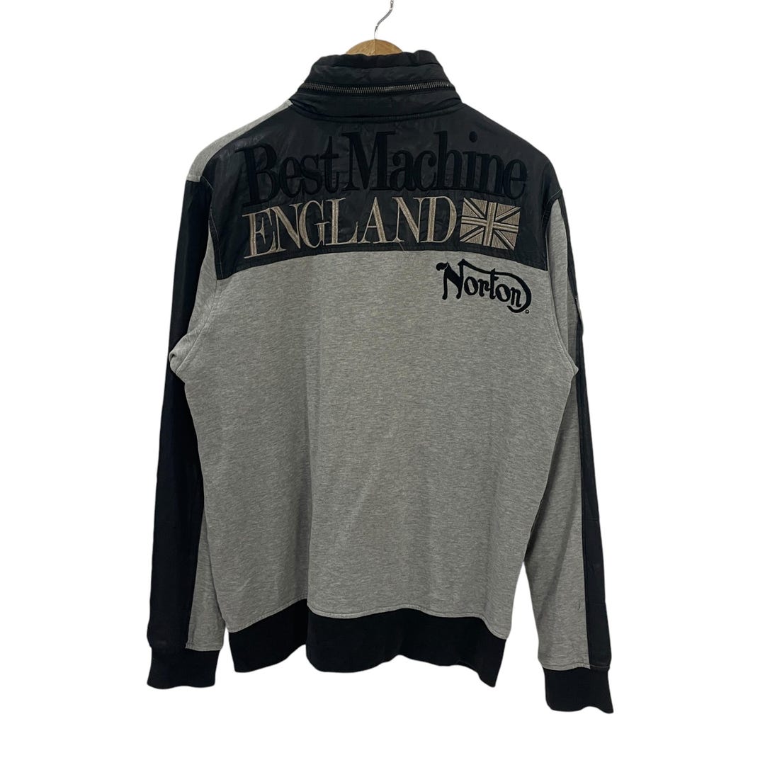 Vintage Norton Jacket Vintage Norton Embroidery Big Logo Jacket Vintage ...