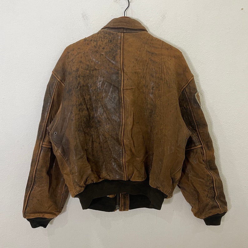 Vintage Avirex Ltd Jacket Vintage 1987 Avirex Ltd A-2 Airforce Leather ...