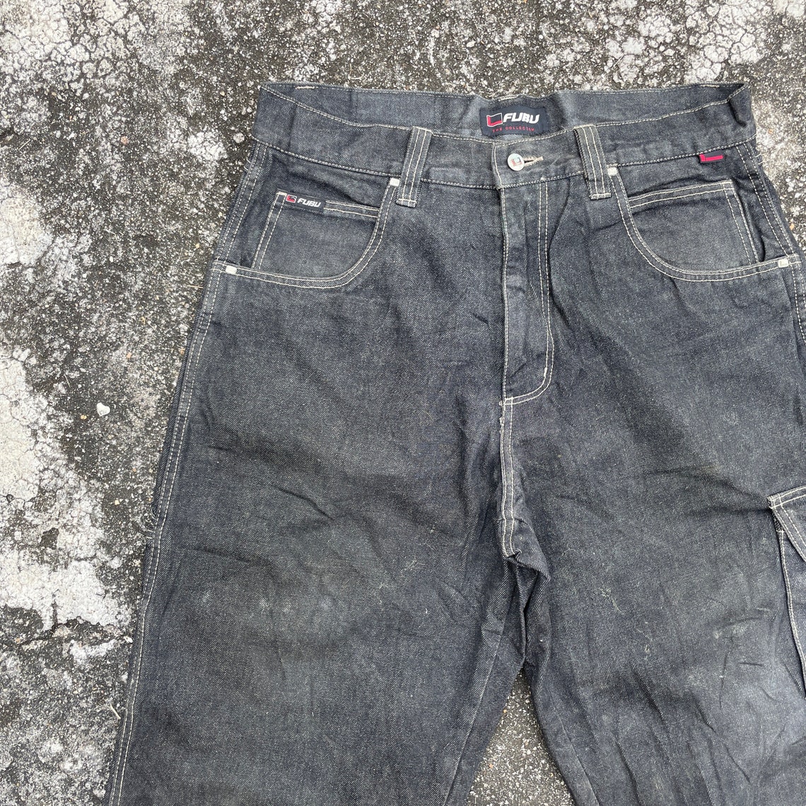 Vintage Fubu the Collection Denim Vintage Fubu the Collection - Etsy