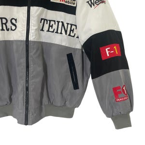 Vintage Mercedes Benz Mobil 1 Racing Jacket Vintage Mclaren West Mobil ...