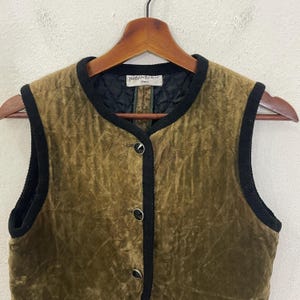Vintage Yves Saint Laurent Vest Vintage Yves Saint Laurent Ysl Vest ...