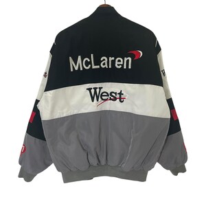 Vintage Mercedes Benz Mobil 1 Racing Jacket Vintage Mclaren West Mobil ...