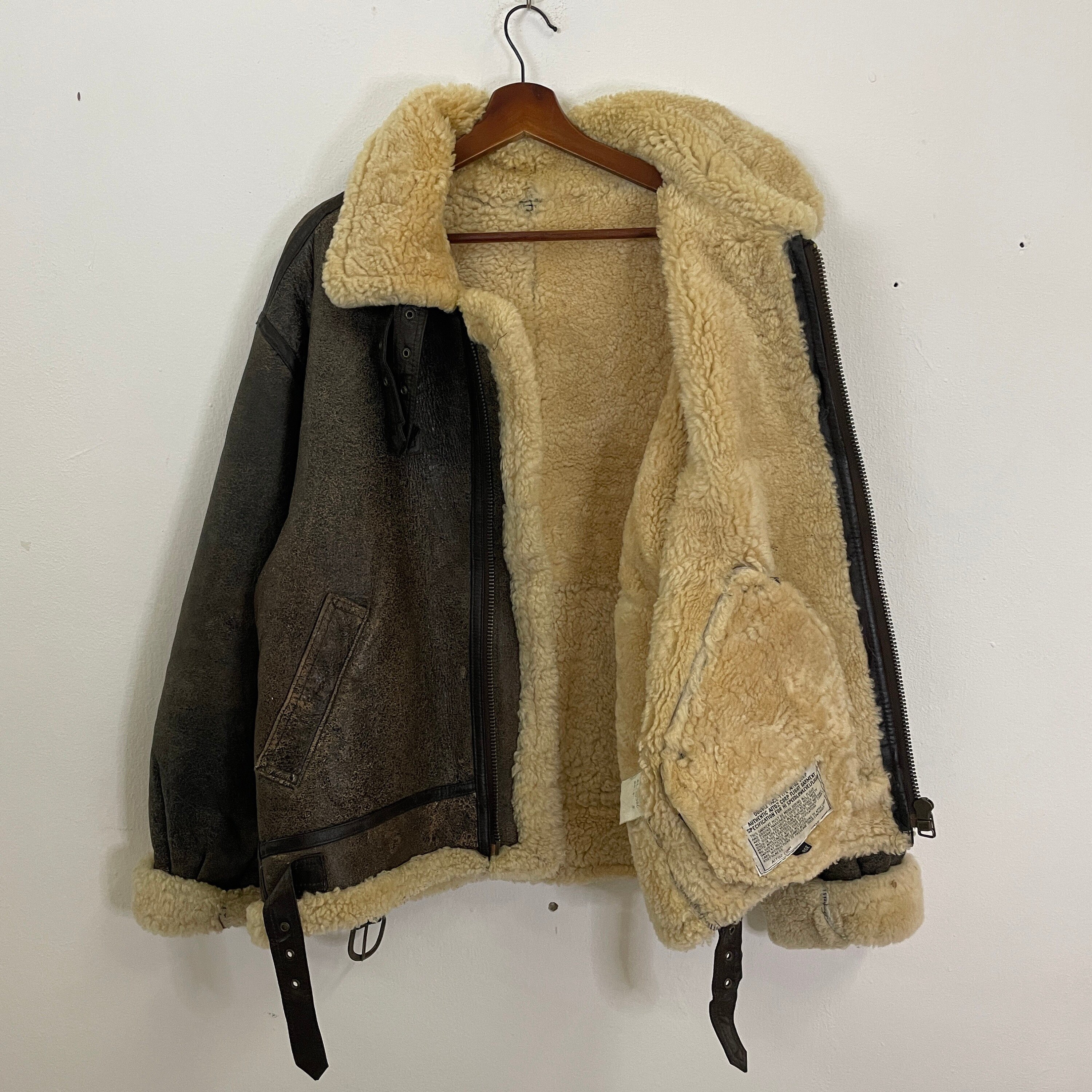 Vintage Aitoz Corp Type B-3 Flight Garment Jacket Vintage Aitoz Corp ...