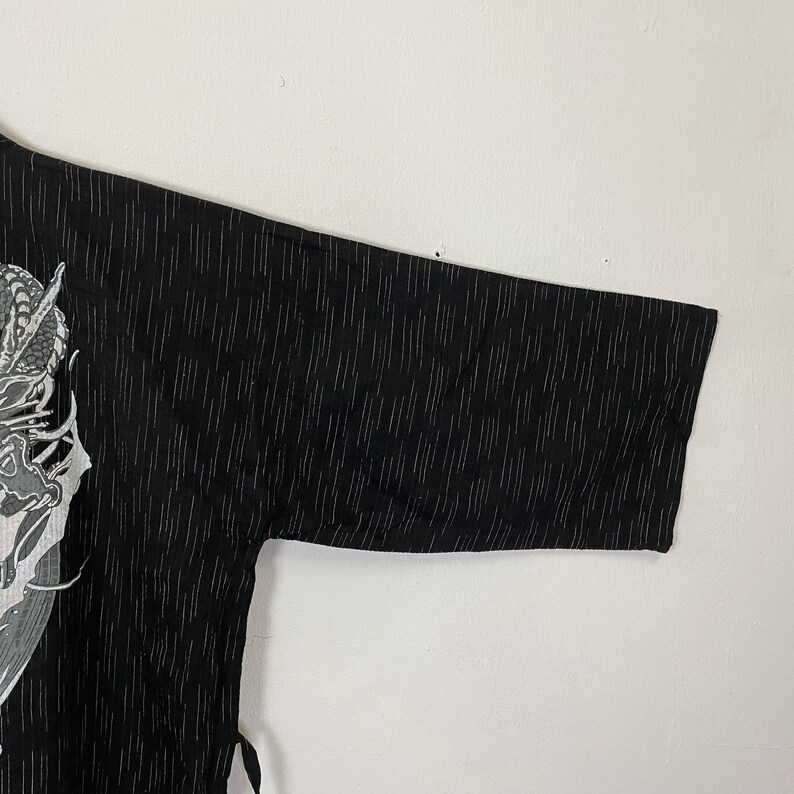 Vintage Dragon Kimono Sanjuro Hanten, Size XL - Etsy