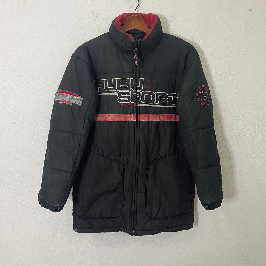 Vintage Fubu Jacket Vintage Fubu Sport Embroidery Big Logo Jacket Vintage Fubu Sport Embroidery ...
