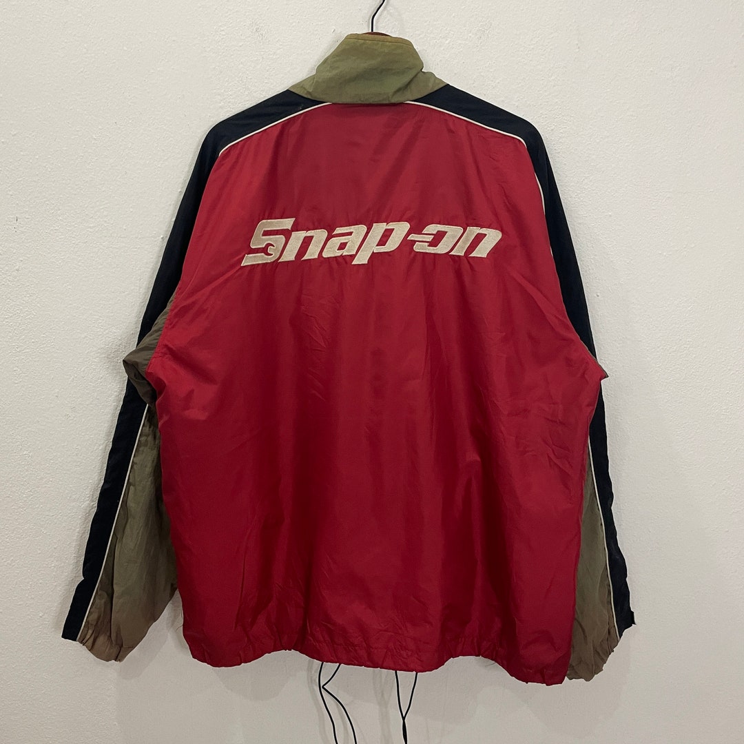 Vintage Snap-on Big Logo Racing Jacket Vintage Snap-on Big Logo Zipper ...
