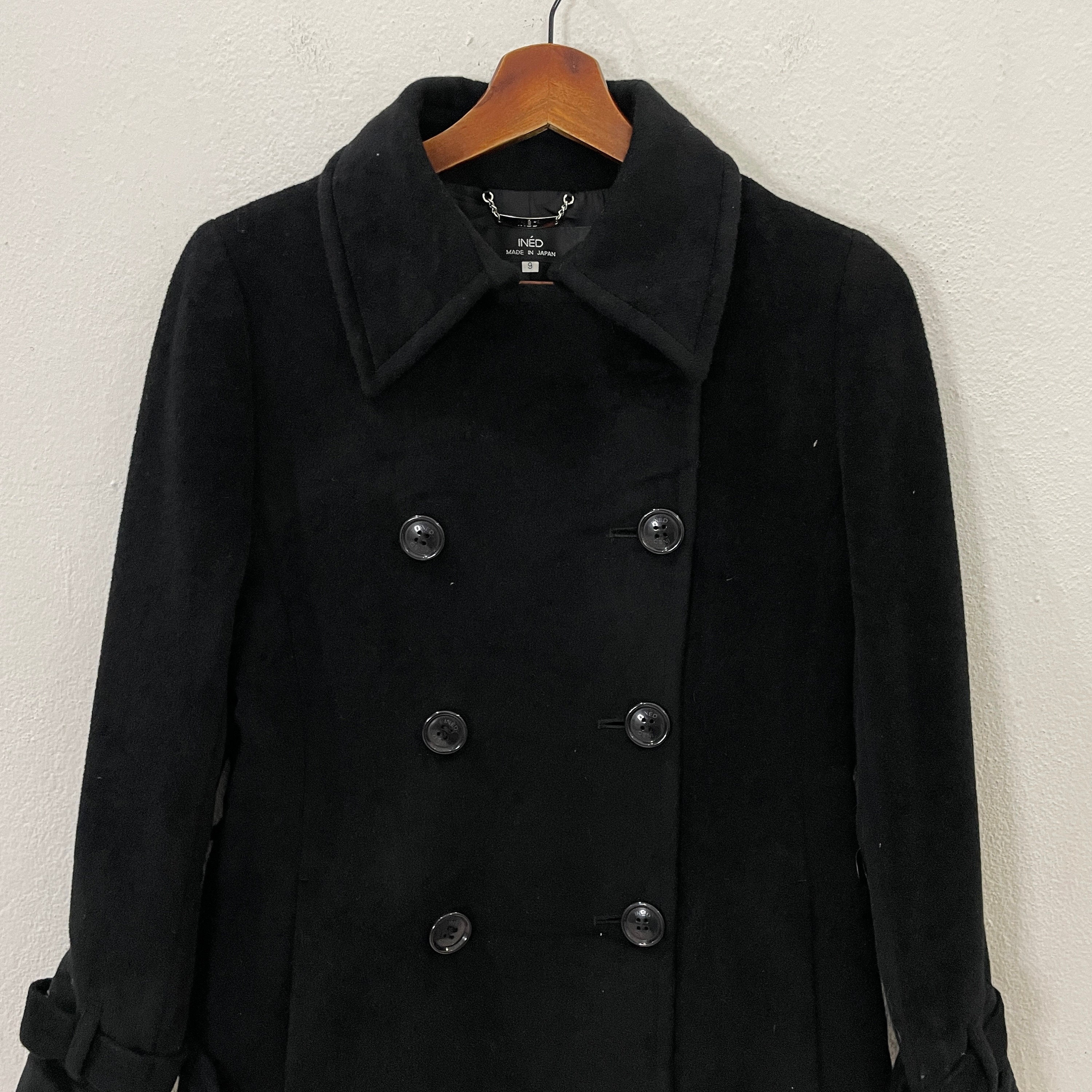 Vintage Ined Trench Coat Jacket Vintage Ined by Yohji Yamamoto - Etsy