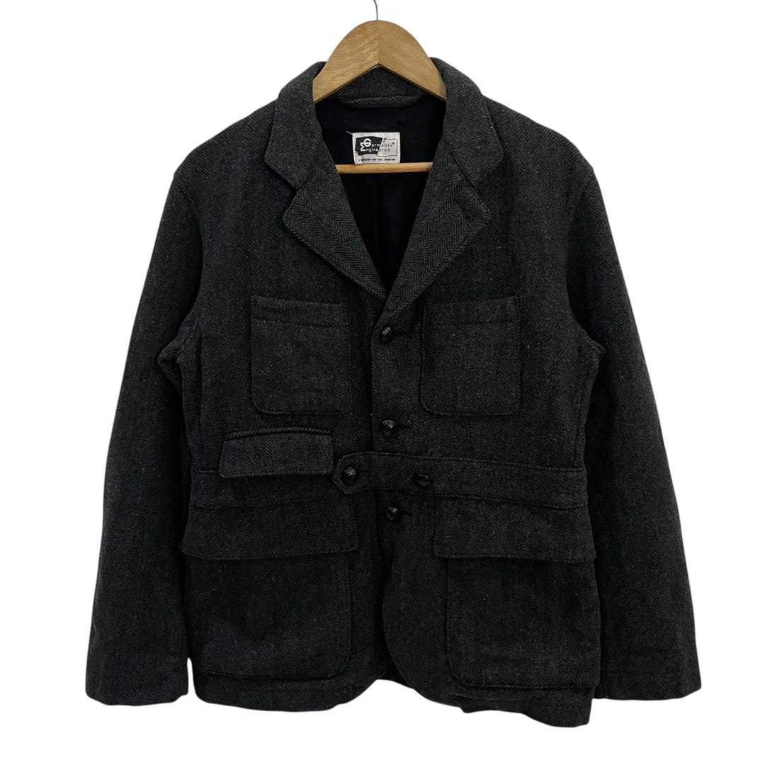 Vintage Engineered Garment Tatical Multipocket Wool Jacket Size S - Etsy