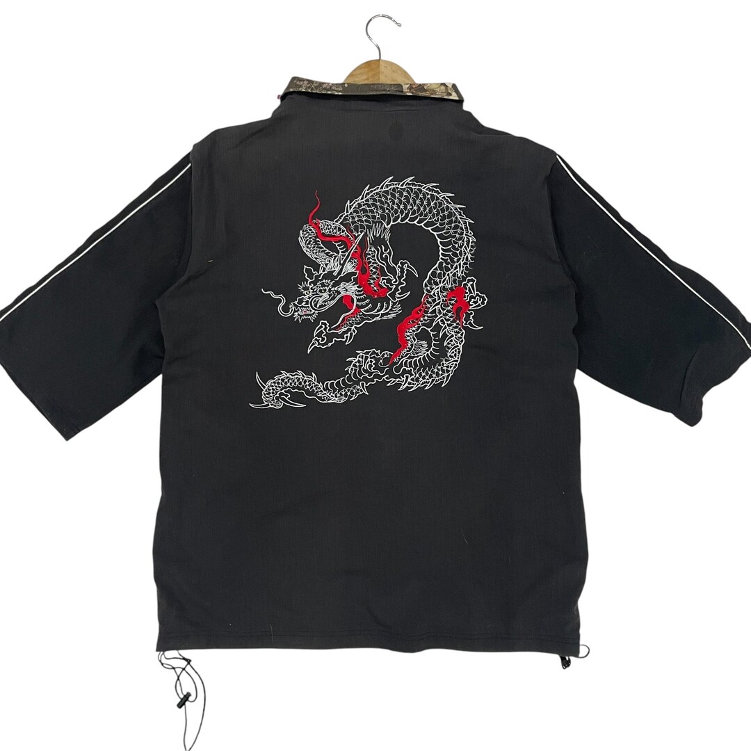 Vintage Japanese Designer Dragon Jacket Vintage Japanese Designer ...