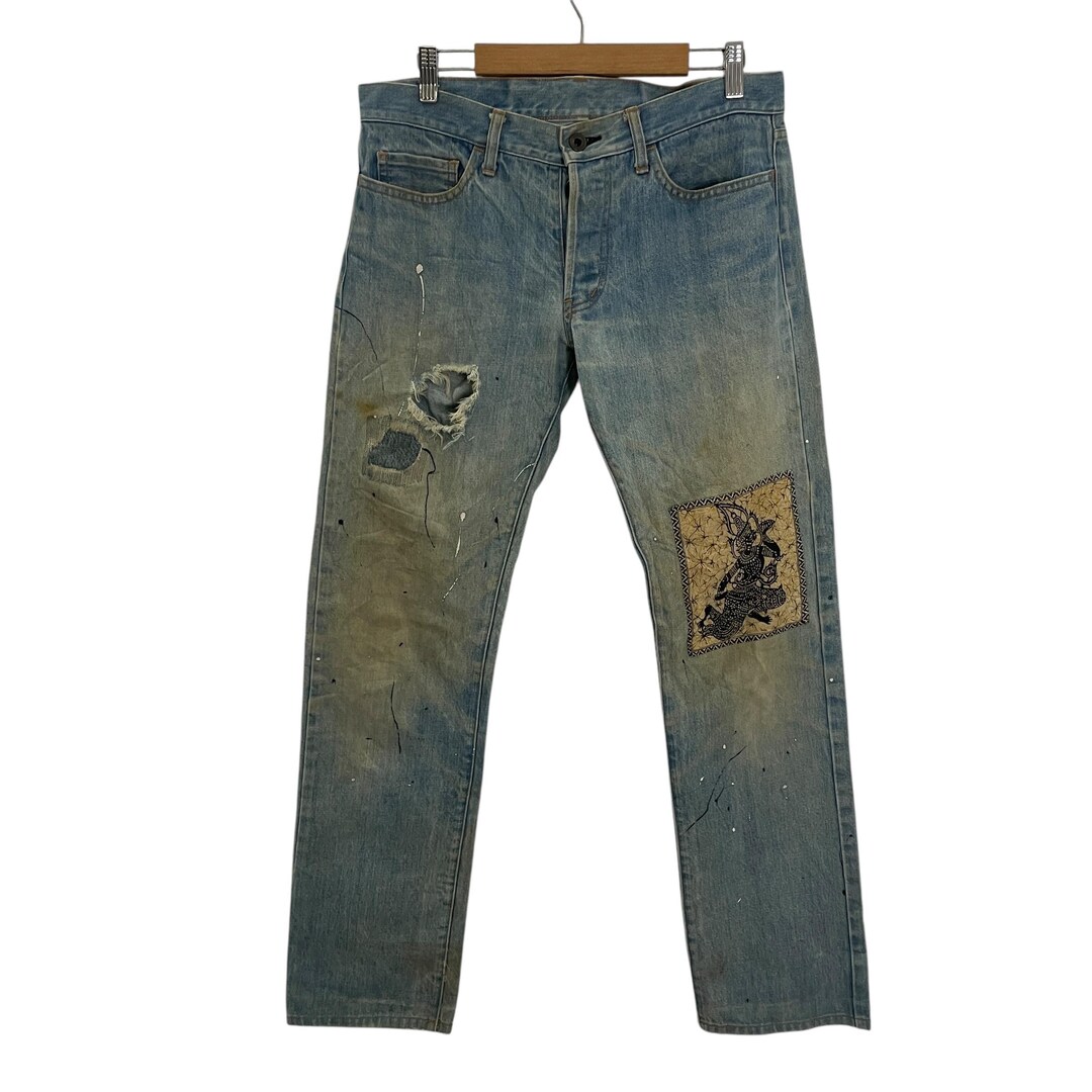 Vintage Edge Rupert Distressed Denim Vintage Edge Rupert Distressed ...