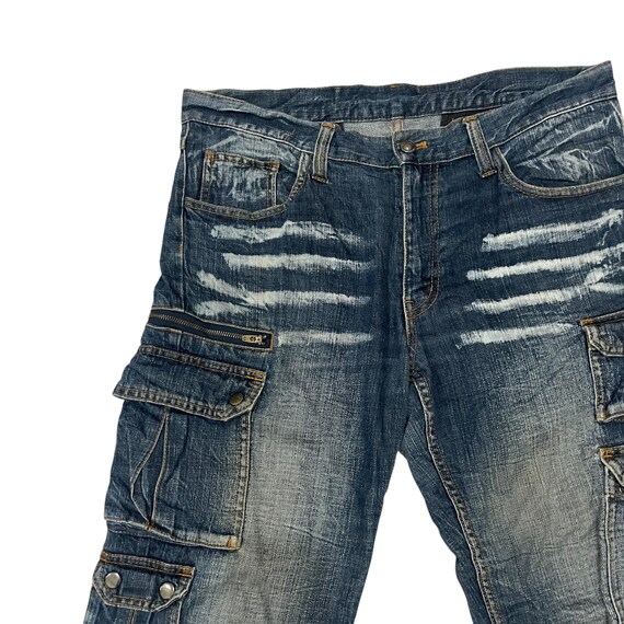 Vintage Japanese Designer Tactical Denim Vintage Japa… - Gem