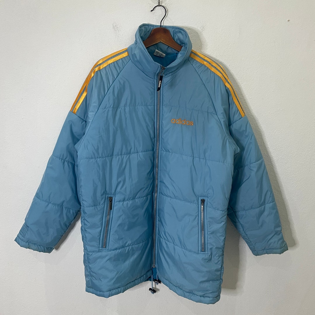 Vintage Adidas Puffer Jacket Vintage Adidas Puffer Zipper Ups Jacket ...