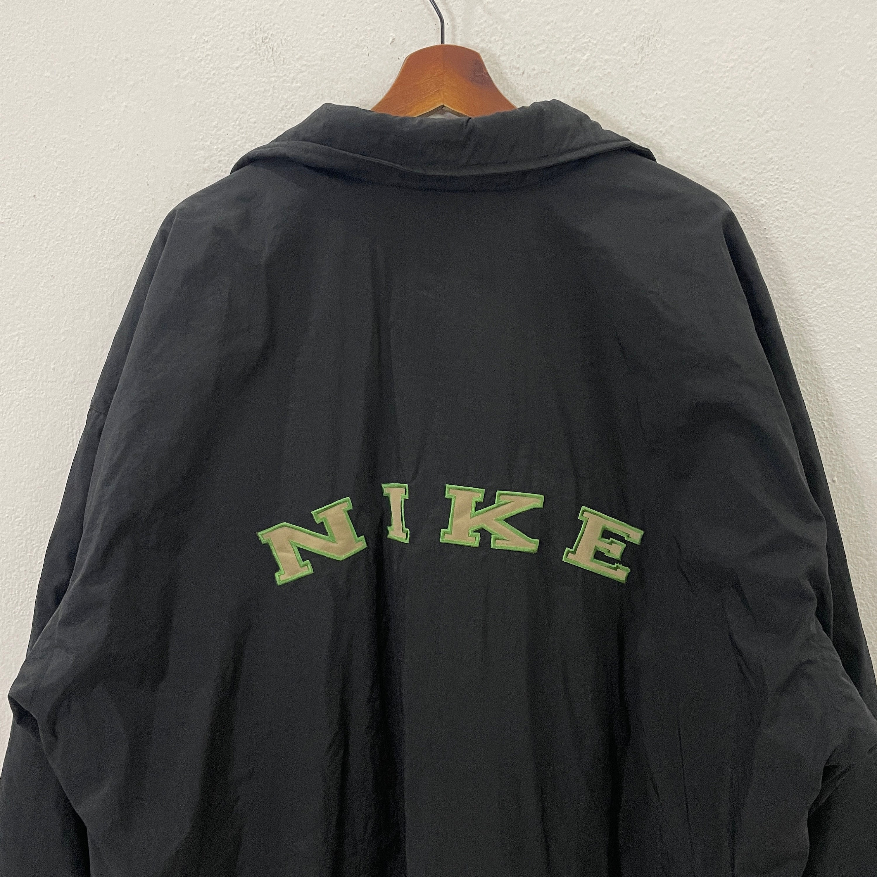 Vintage Nike Jacket Vintage 90s Nike Big Logo Jacket Vintage 90s Nike ...