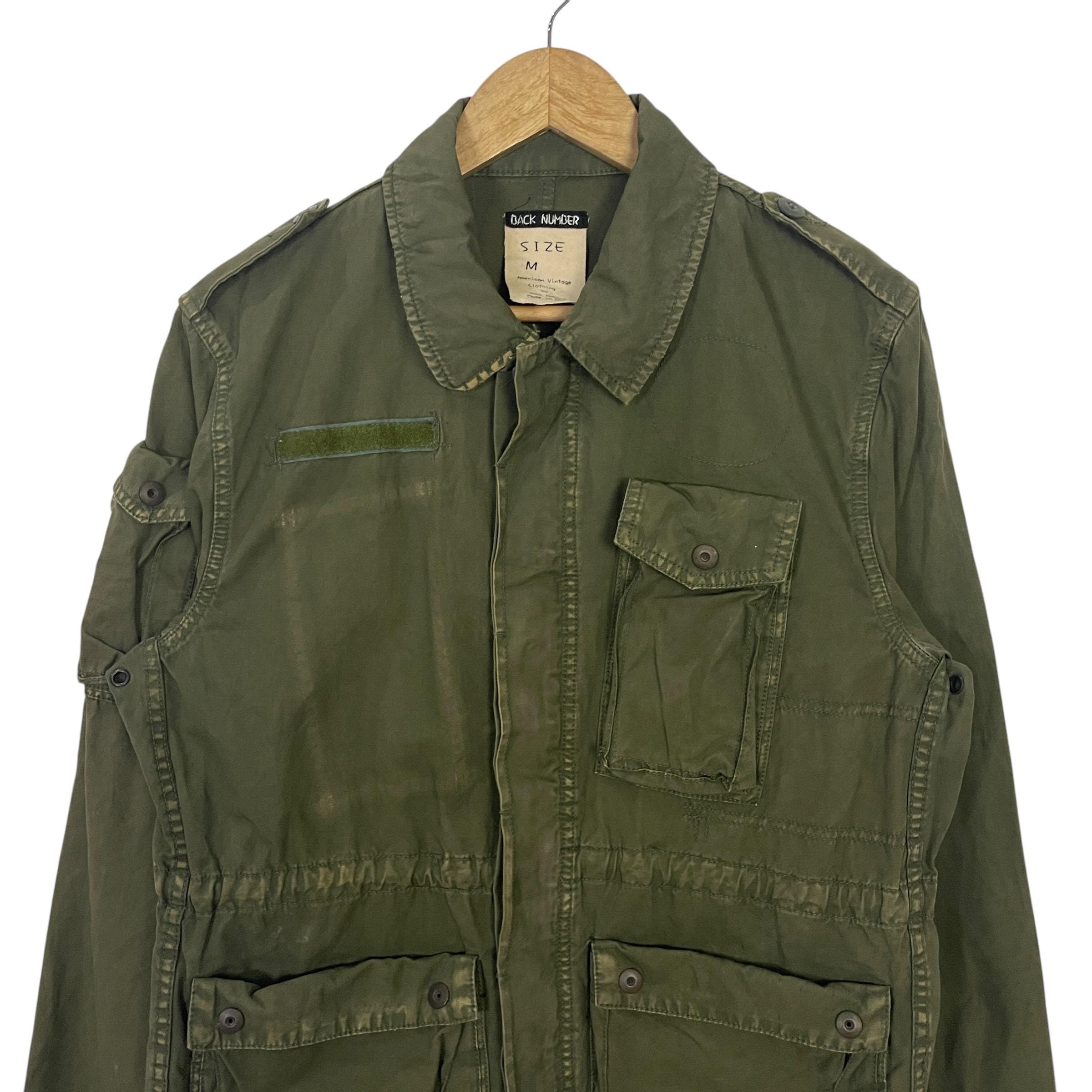 Vintage Back Number Tactical Jacket Vintage Back Number Tactical ...