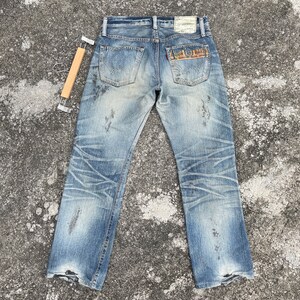 Vintage Edwin Denim Jeans Vintage Edwin Distressed Denim Jeans W33 - Etsy
