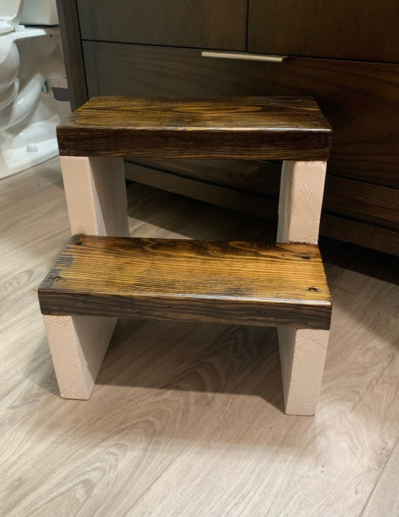 Farmhouse Style Step Stool | Etsy