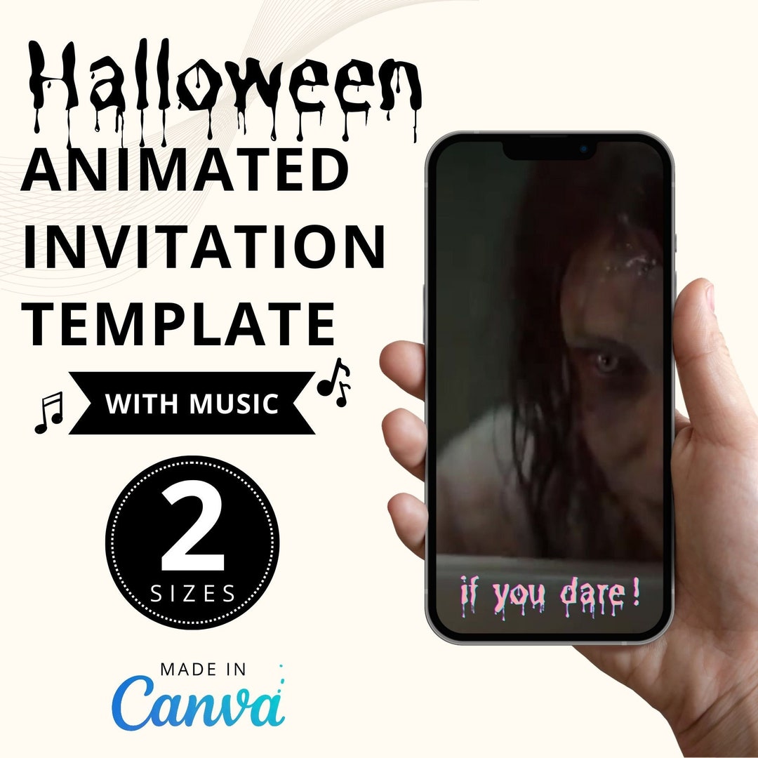 Halloween Costume Party Invitation Evil Dead Rise Creepy - Etsy