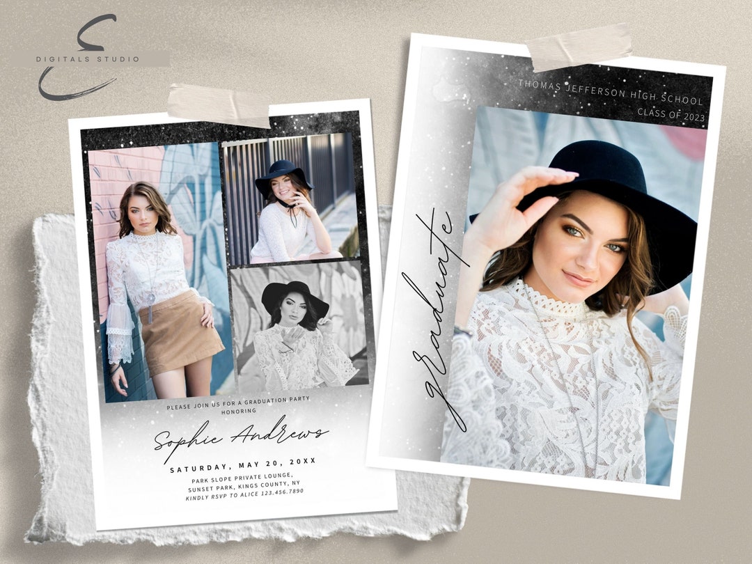 Yearbook Ad Template, Self Edit With Canva, Full Page Editable Layout ...