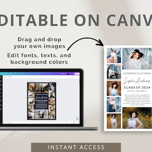 Yearbook Dedication Page, Senior High School Graduation Full Page Photo ...