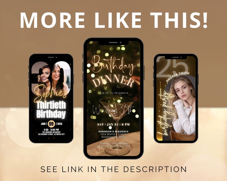 18th Birthday Digital Invitation Boy, Bday Animated Video Invite ...