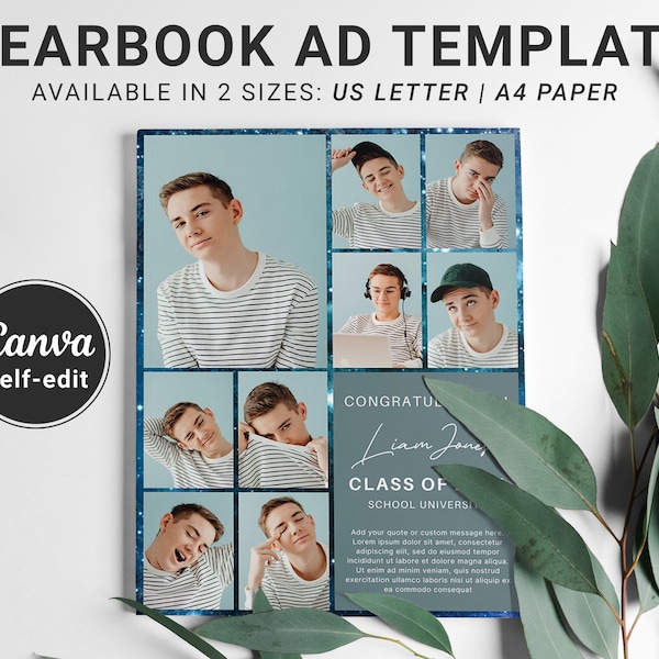 Yearbook Tribute Full Page - Etsy