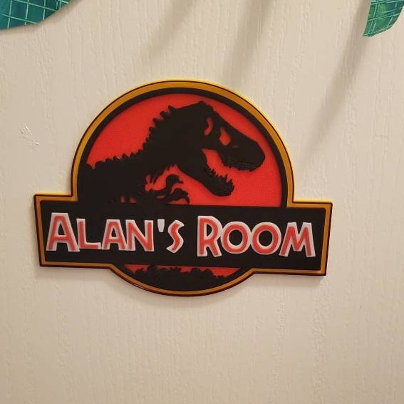 Jurassic Park Decor Etsy