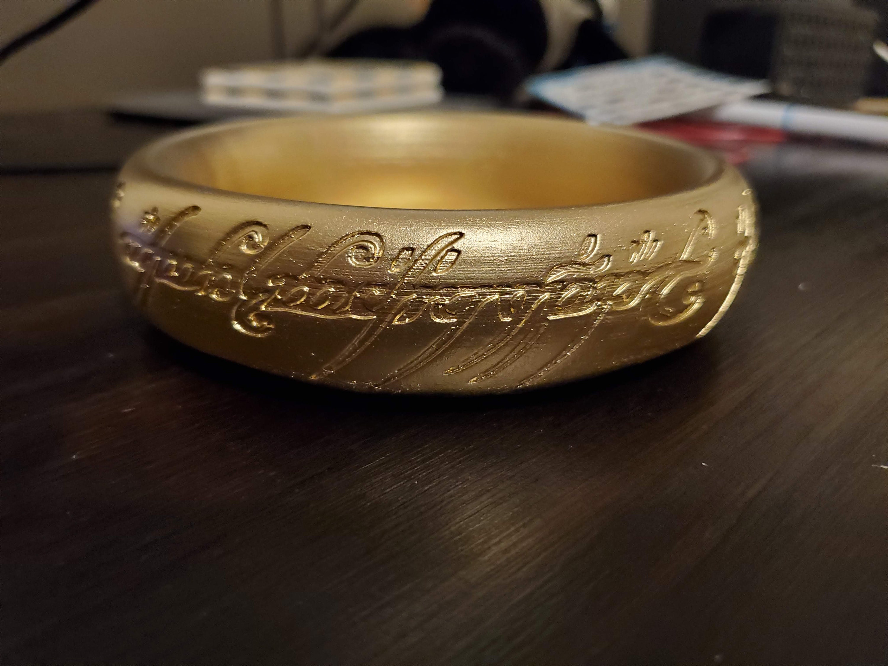 The One Ring / the Lord of the Rings / LOTR / Ring Bowl - Etsy