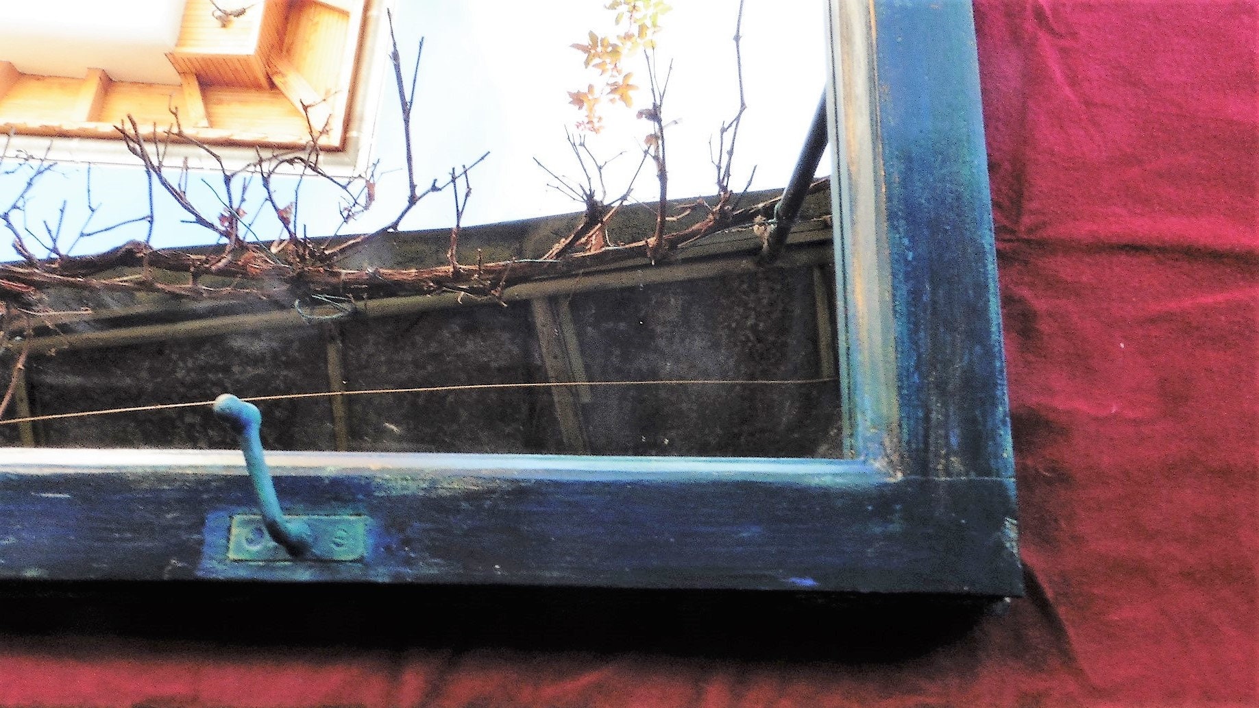 Upcycled Window Frame Mirror Garden Art Shabby Chic Mirror - Etsy