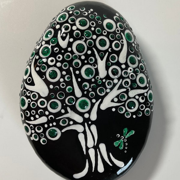 Hand Painted Rock - Etsy