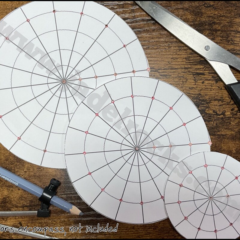 Mandala Custom Stencils - Etsy