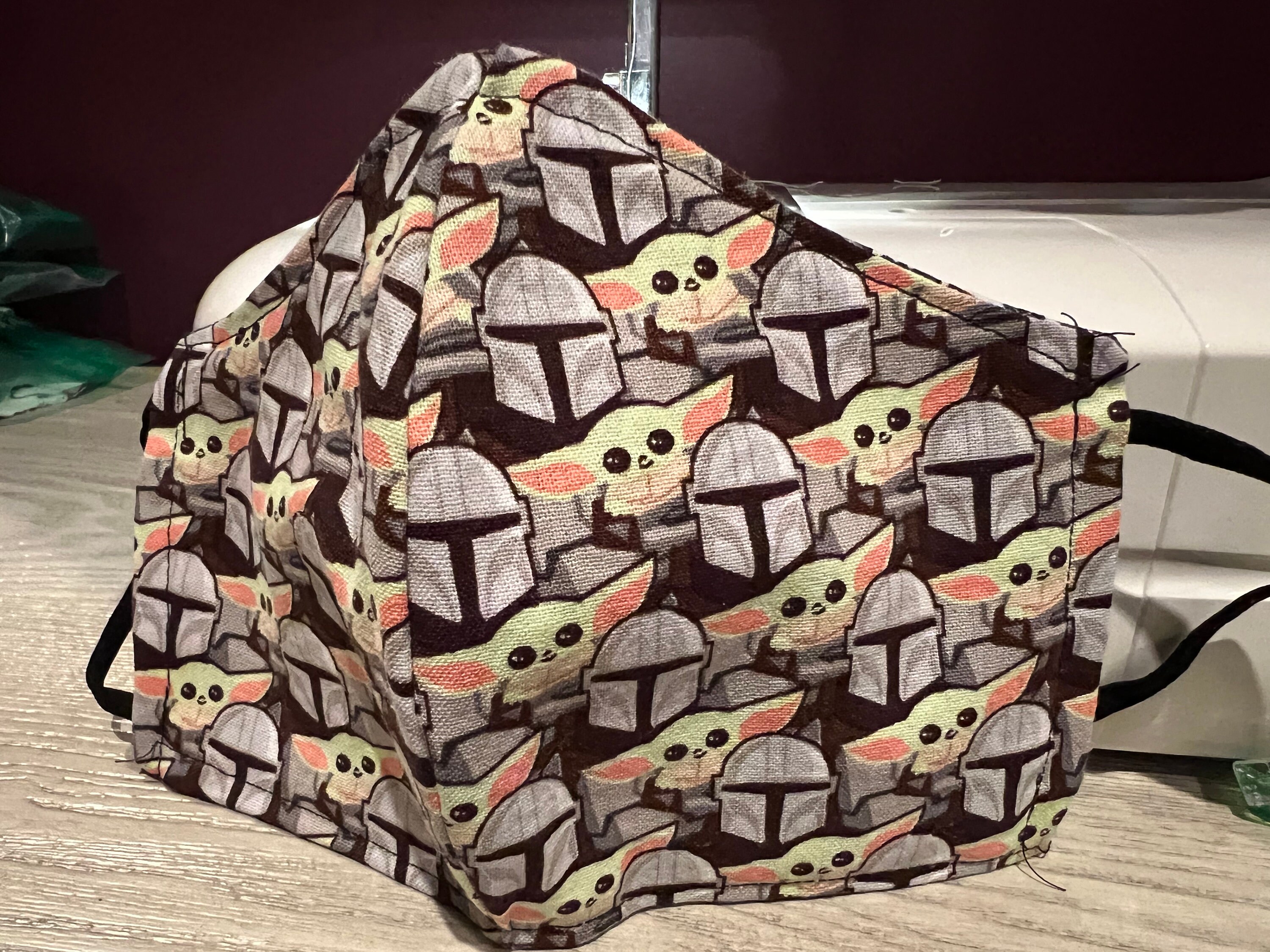 Baby Yoda & Mando Mask Child Size - Etsy