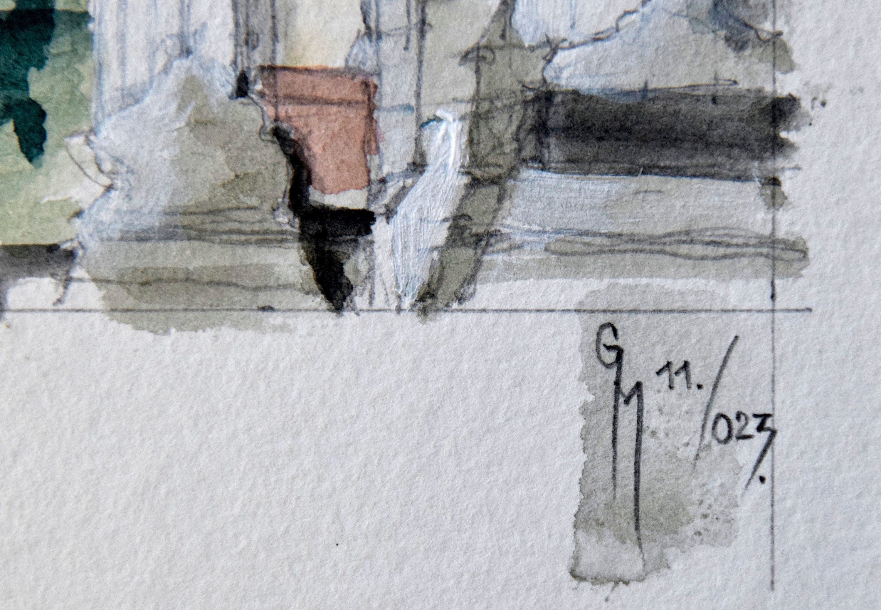 Taj Mahal, Mausoleum of Love, Agra District, Original Art, Watercolor ...